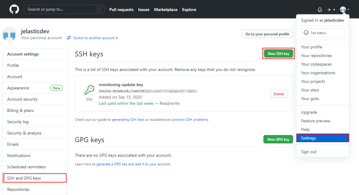 SSH Access to GIT Repository - FullHost.Cloud
